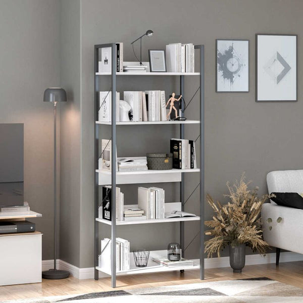 Raft librash metalik DIAMOND me 5 ndarje - NOVA HOME